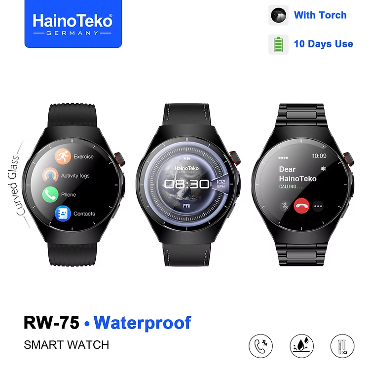 Haino Teko RW-75 Smart Watch with Bluetooth Call